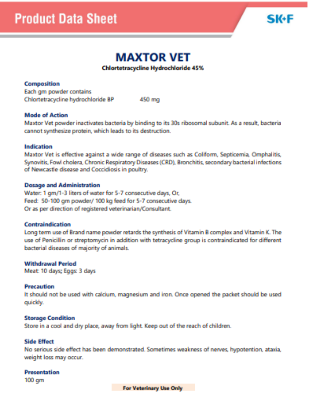 Antibotics & Treatments 110-[Development Site] Agromukam